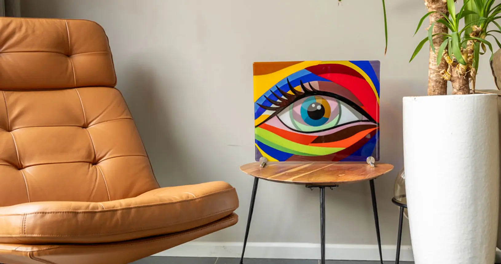 Illustraties gemaakt van gekleurd glas – Chris Rave - Glass Work